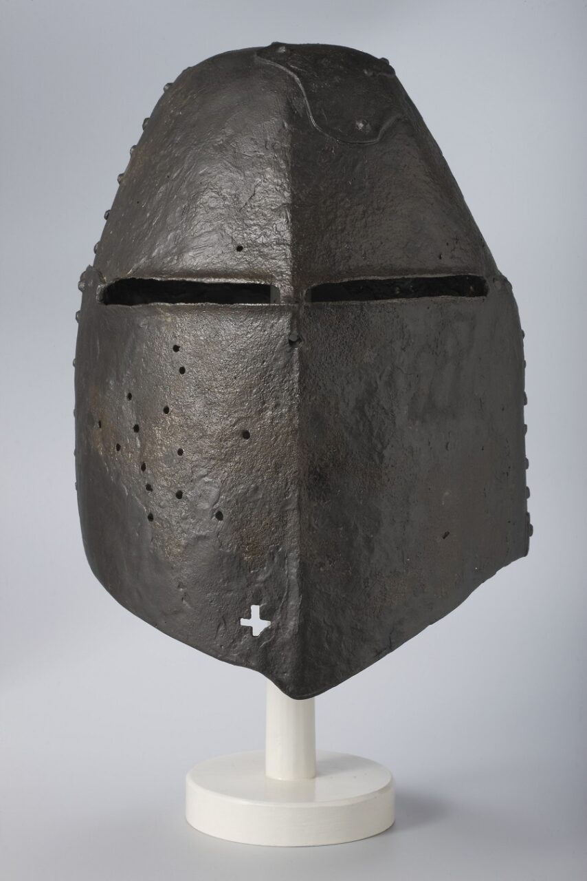 Pot helmet - return to the castle collection - Malbork Castle Museum